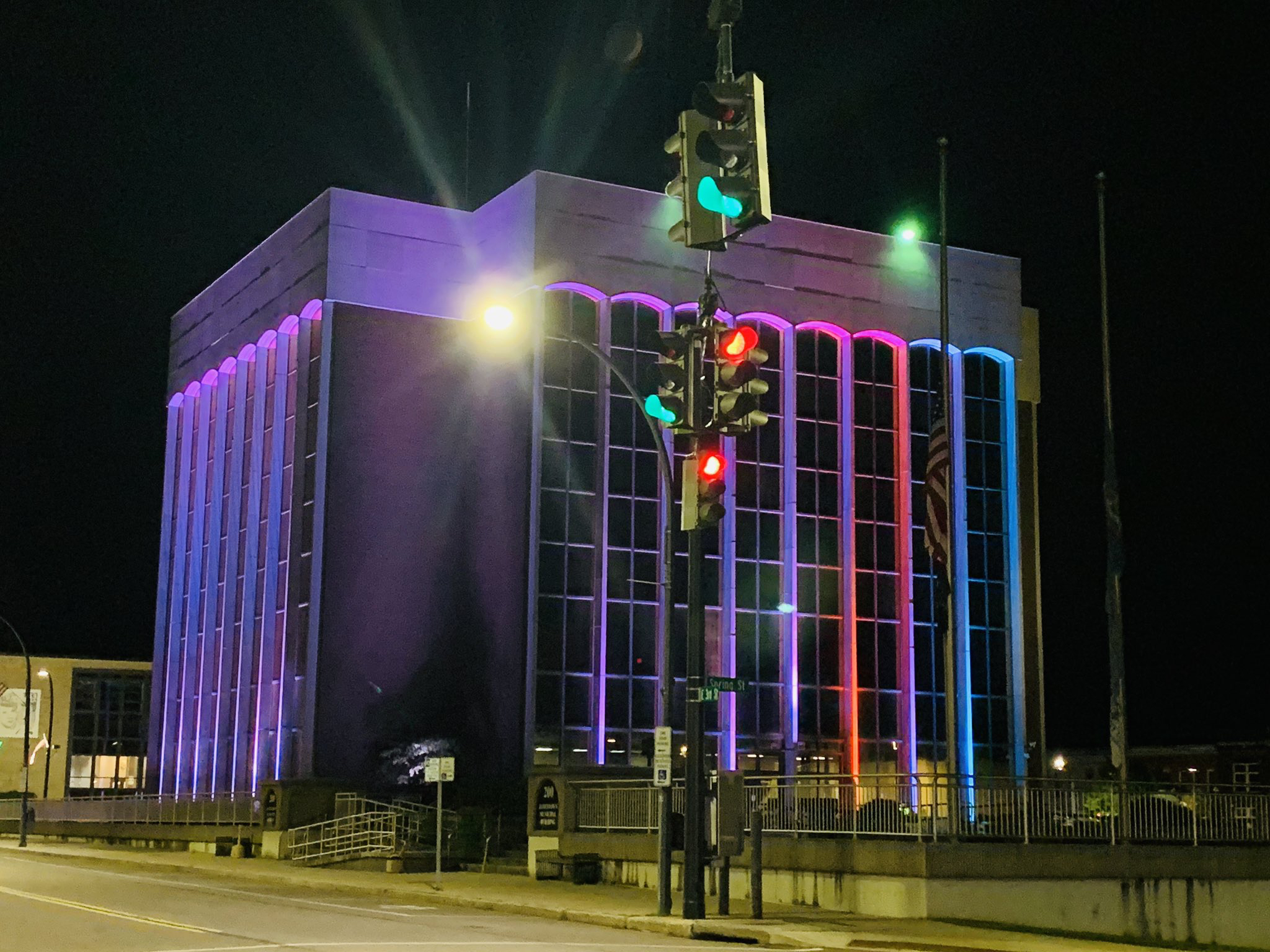 City Hall Added To Riverwalk Illumination Project | News, Sports, Jobs ...